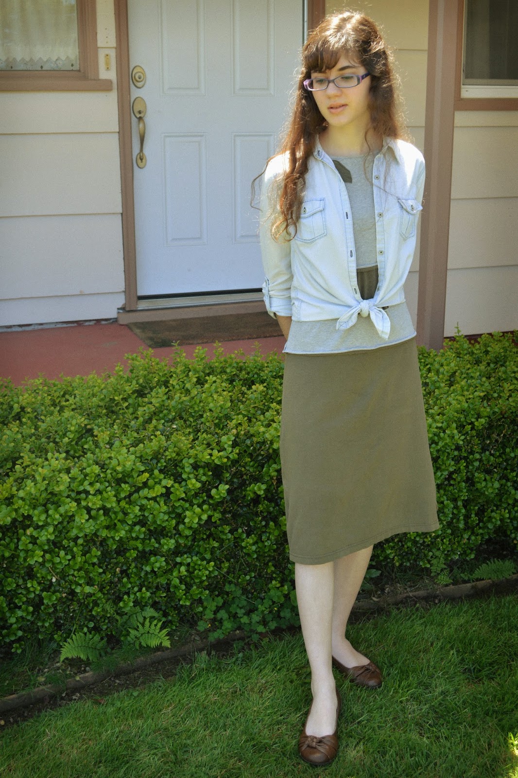 Awkward Awesome/ Upcycled Dress