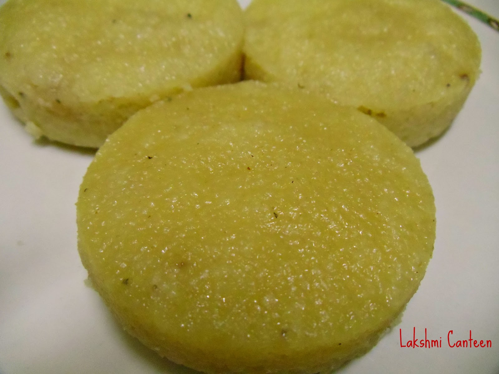 Lakshmi Canteen: God Idli (Sweet Idli)