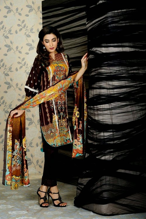 Firdous Lawn Vol-3 | Firdous Summer Lawn Collection 2014 Volume-03 ...