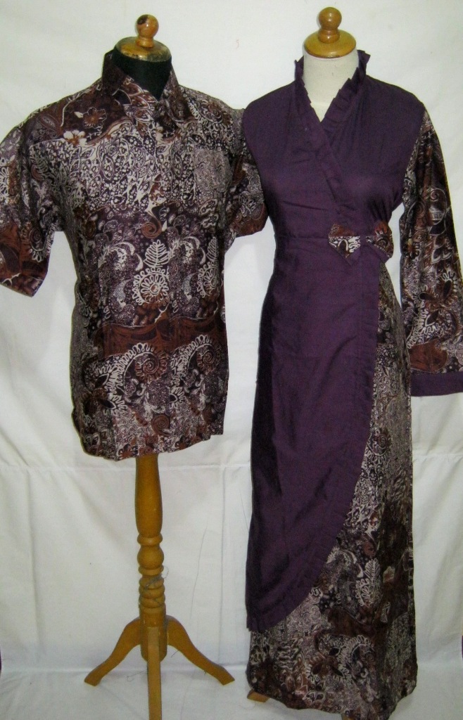 batik sarimbit gamis Biru Cs54 ∞≫ Cs. fashionShop