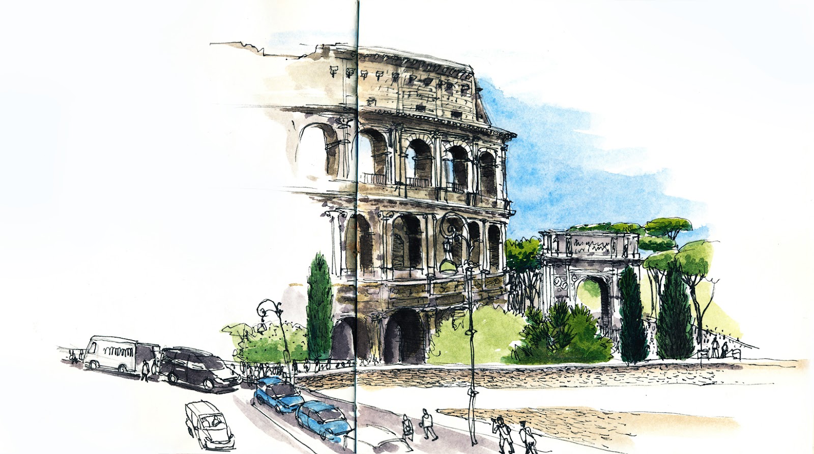 Rome | Urban Sketchers