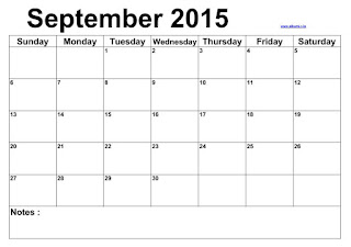 Blank calendar september 2015 | 2016 Blank Calendar - calendar en - WWW ...