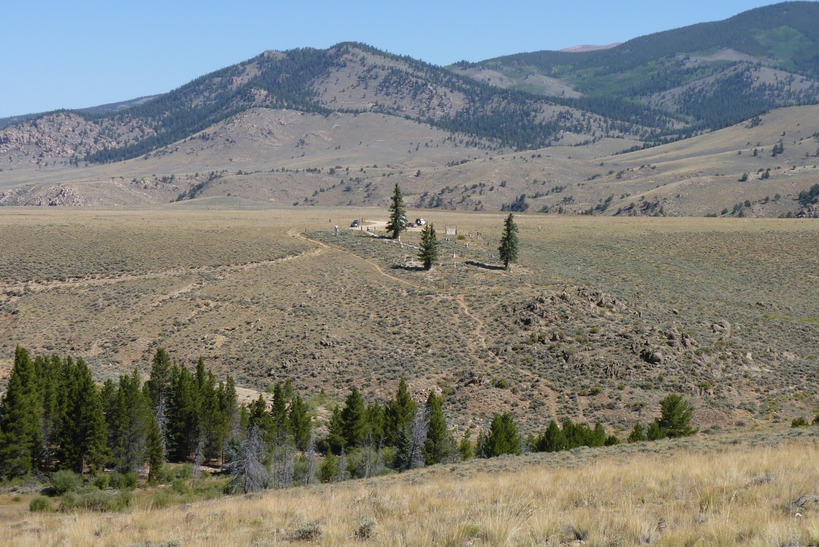 Colorado Reflections: Cash Creek (Cache Creek) Then and Now