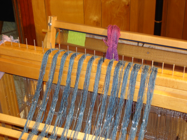 Reflections: Warping a Loom Back to Front - Part 2