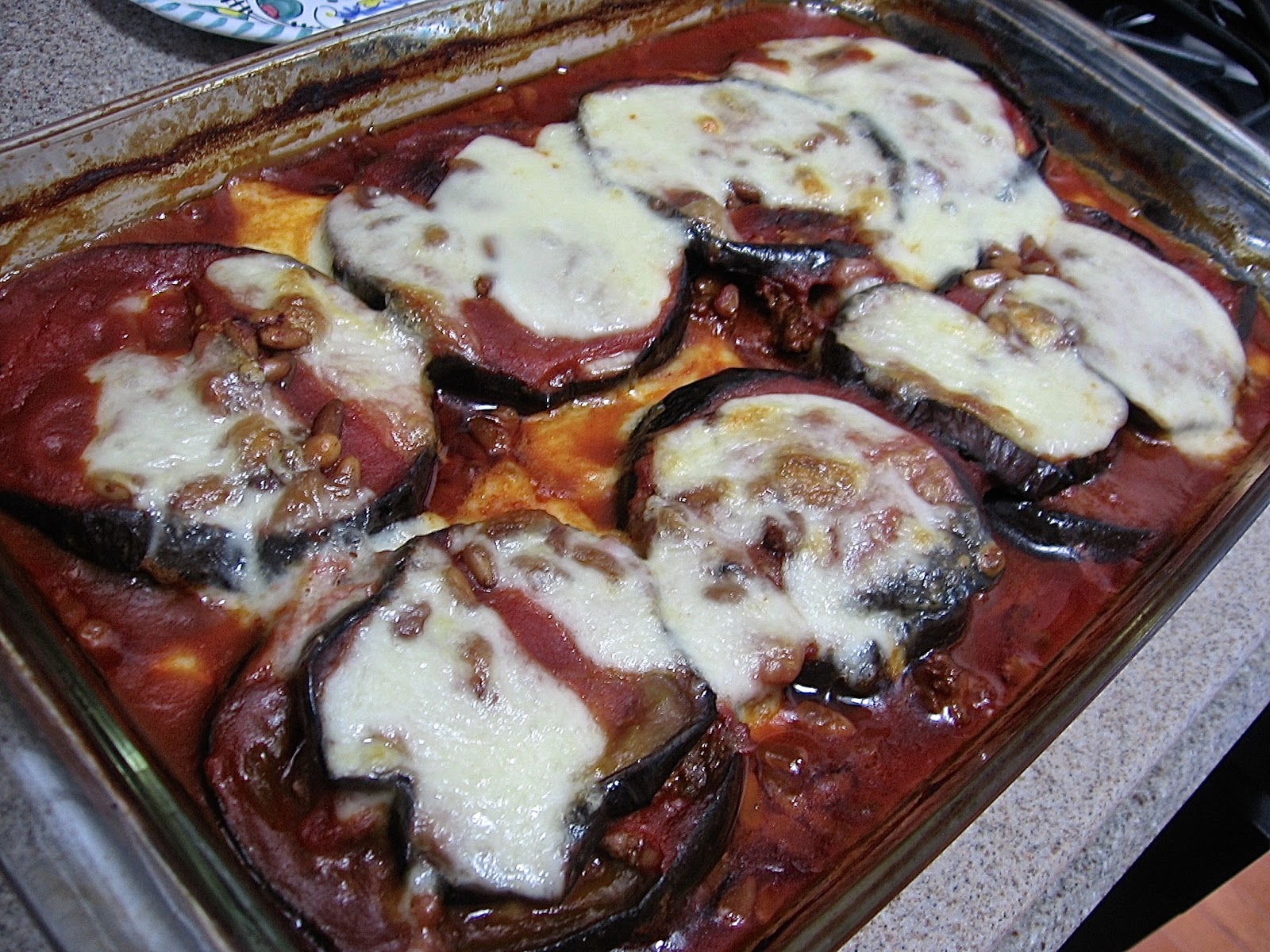 Thymetodine: Eggplant with Lamb
