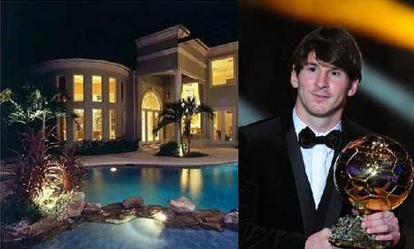 Lionel Messi House in Barcelona - Everything Messi - All About Lionel Messi