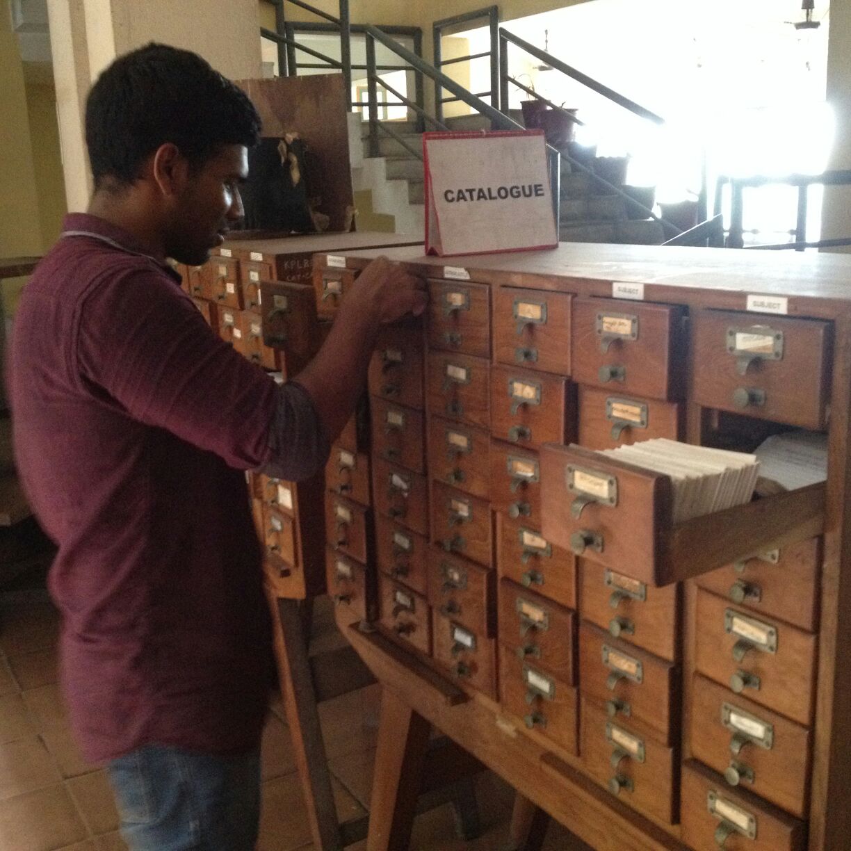 Department of Library & Information Science: kozhikode public library visit