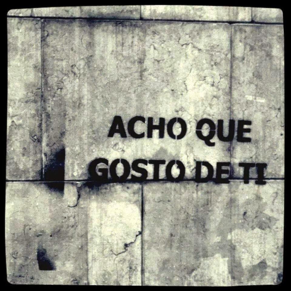 Será sempre até um dia: Gosto de ti e pronto! Acho que gosto!