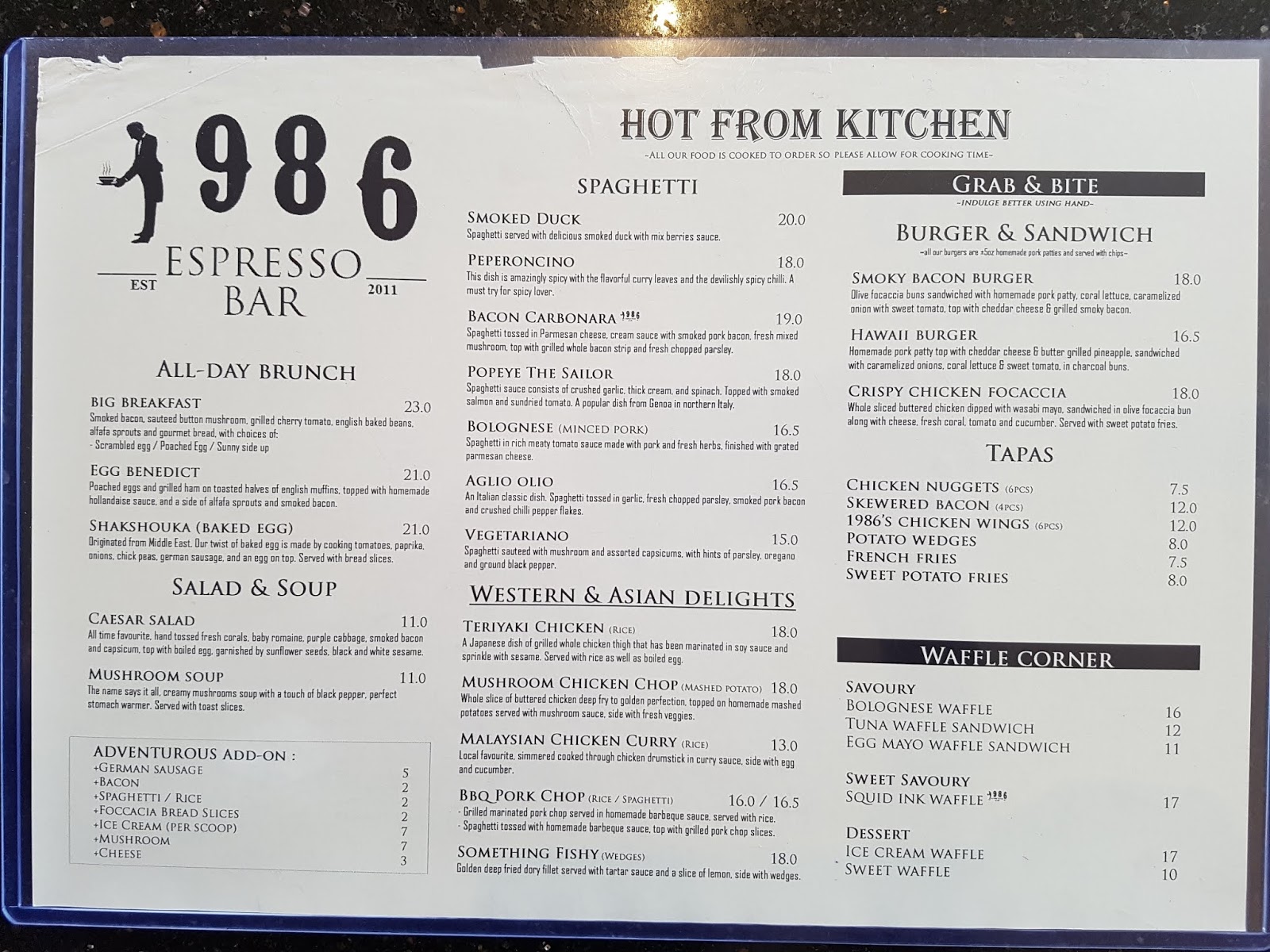 Cafe 1986 & 1986 Espresso Bar@Bandar Botanik & Setia Alam