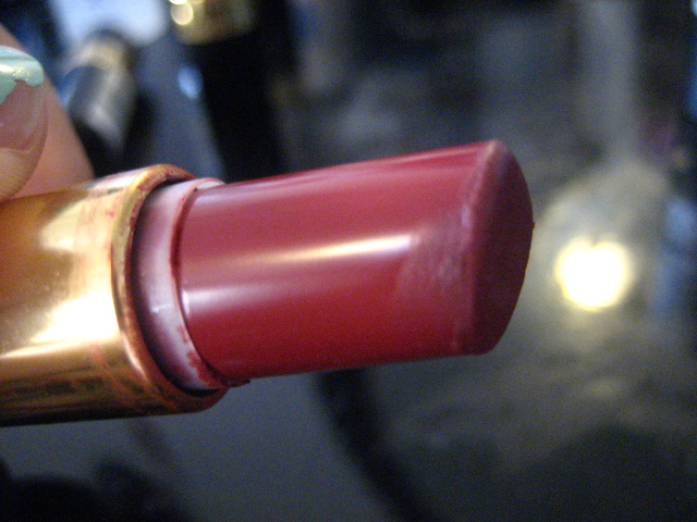 Debstar Makeup: Revlon Super Lustrous Lipstick, Raisin Rage Swatch