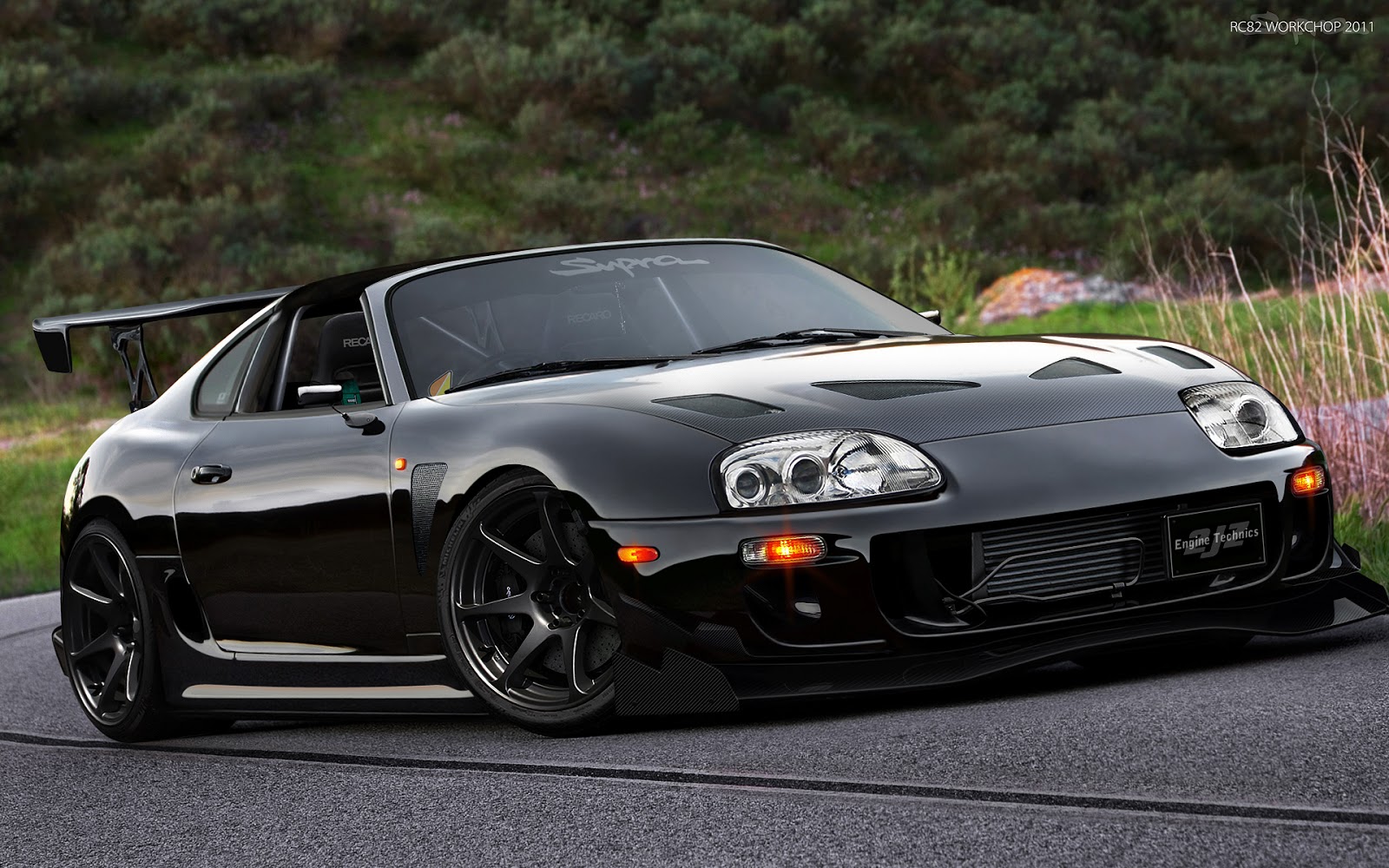 Toyota SUPRA tuning by Autemo artists
