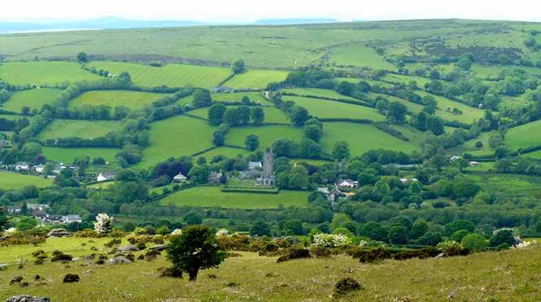 Pilcher Drehorte: Widecombe-in-the-Moor