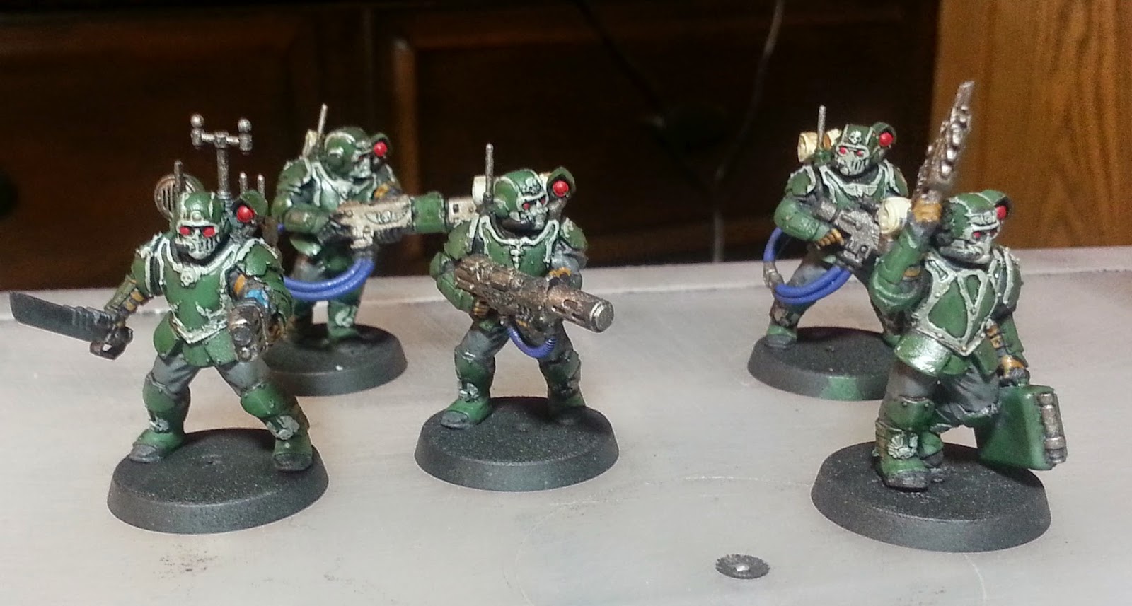 40K For the Win: Showcase: Tempestus Scion Squad.