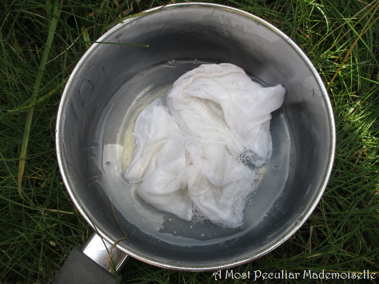 A Most Peculiar Mademoiselle: 1840s Cap Lace Trimmed and Starched