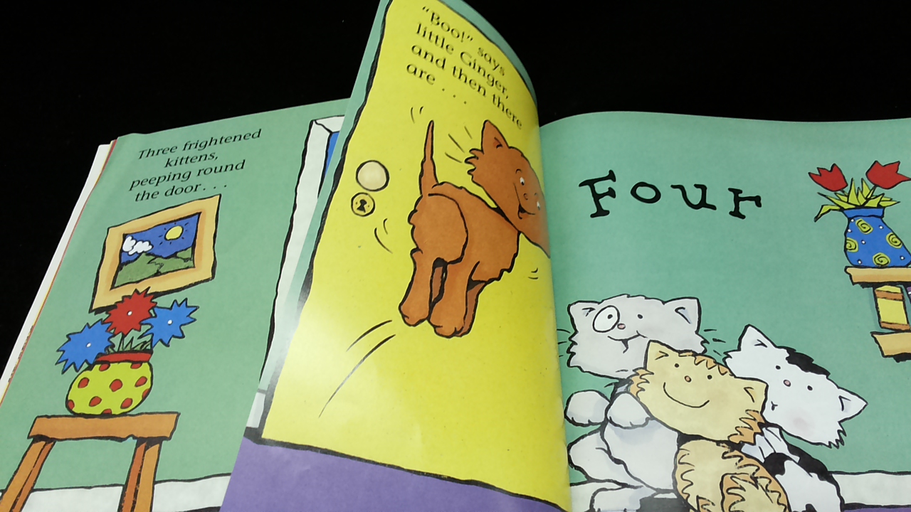 Kid Books Blog: 109.Little Teddy Left Behind / Nine Naughty Kittens