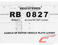 LTO Mandates Uniform Temporary Plates | CarGuide.PH | Philippine Car ...