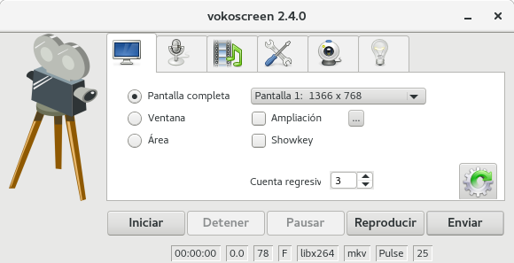 Instalar VokoScreen - Recording Screen ~ MARCO TOSCANO FREIRE