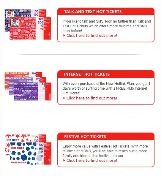 The Other Khairul: There Is No More Stock for Maxis Hot Ticket?