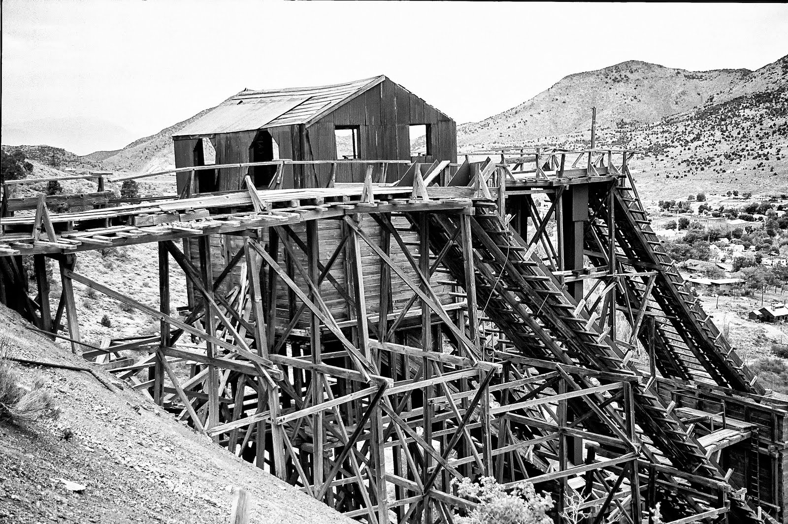 The Old Cowboy and Photography: The Eagle and Bluebell, Eureka, Utah