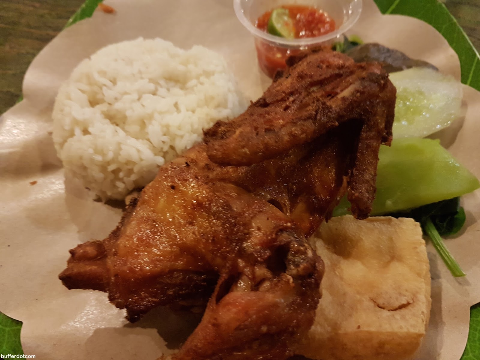 [FOOD DIARY] Nasi Tempong Indra, Legian, Kuta, Bali