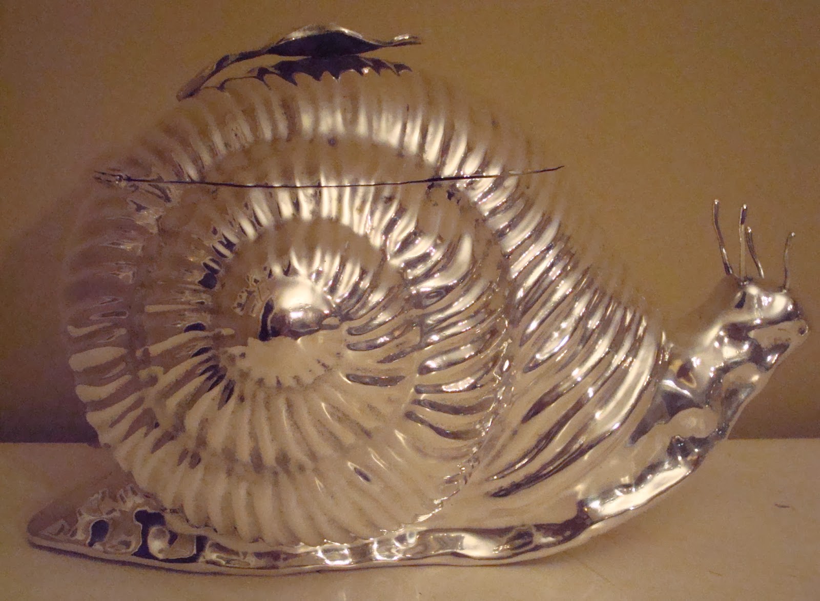 Era Antiques: Exceptional Sculptural Silver Plated Ice Bucket in the ...