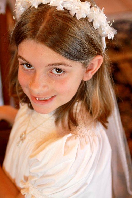 A Slice of Smith Life: Our Daughter's First Holy Communion