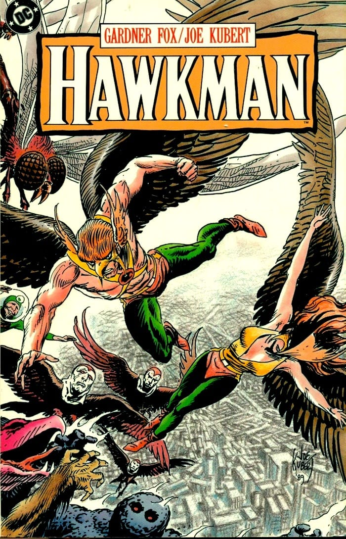 Hawkman trade paperback - Joe Kubert cover & reprints - Pencil Ink