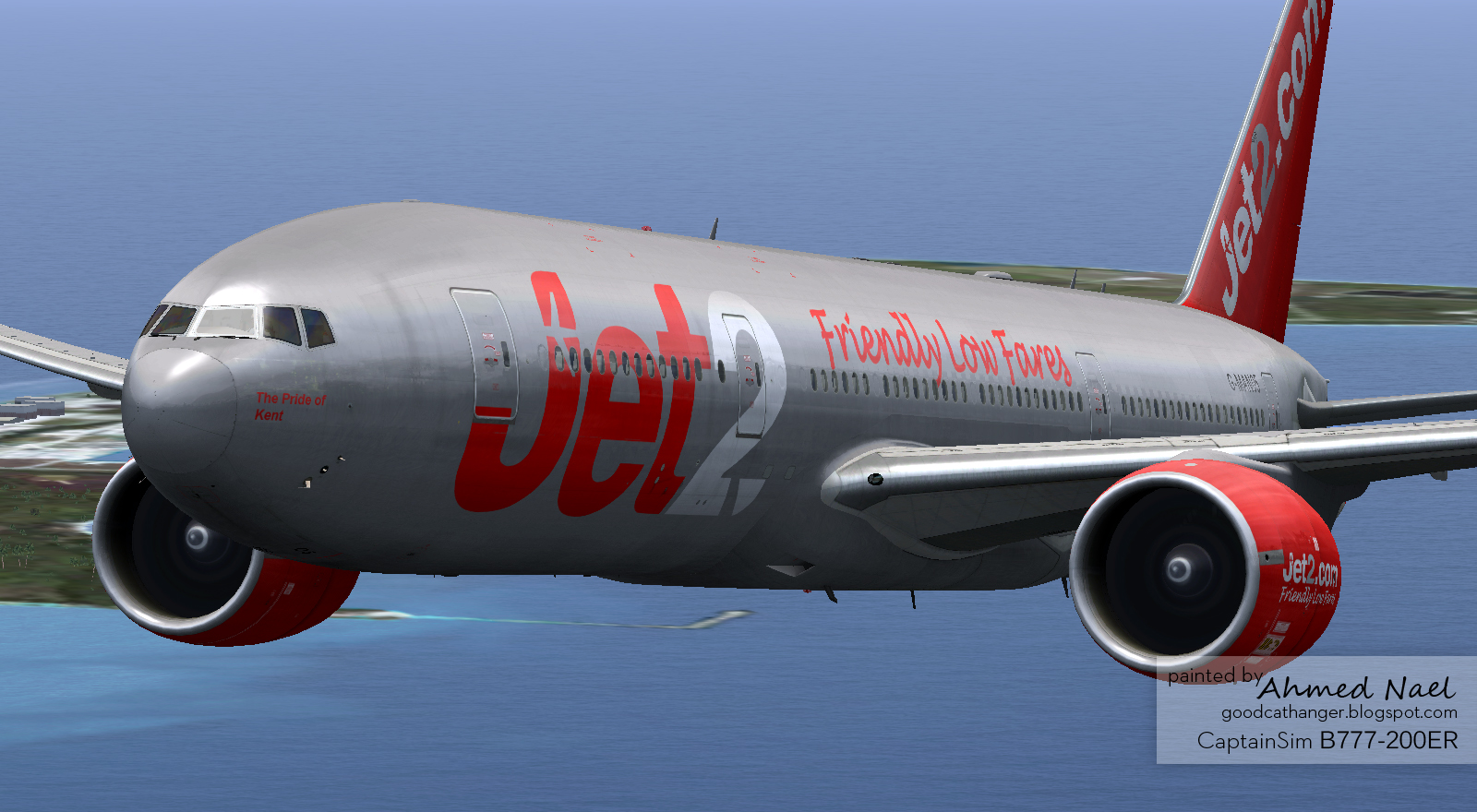 GoodCat Hangar: Jet2.com - Boeing 777-200 - CaptainSim