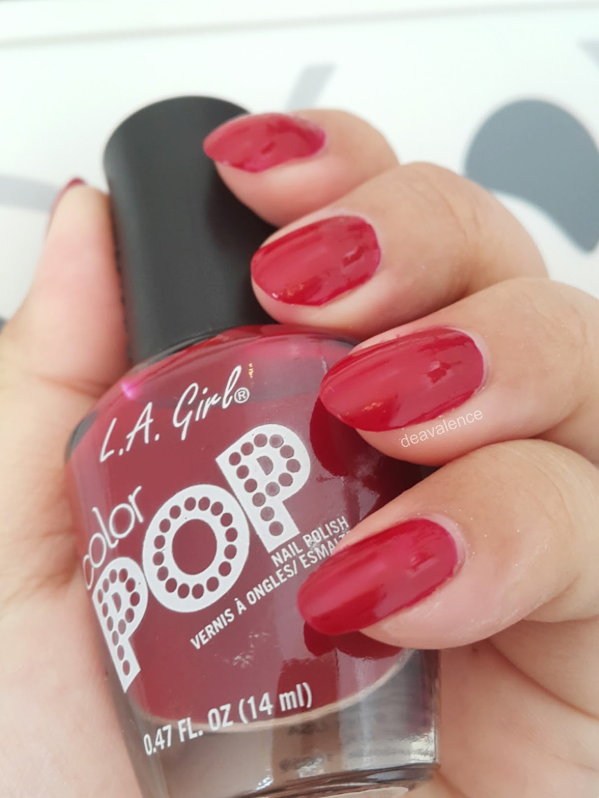 deavalence: L.A. Girl Color Pop Nail Polish Snapped