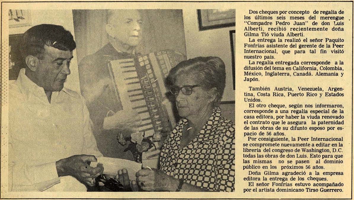 BIOGRAFIA: LUIS ALBERTI Y SU COMPADRE PEDRO JUAN - DLQQ