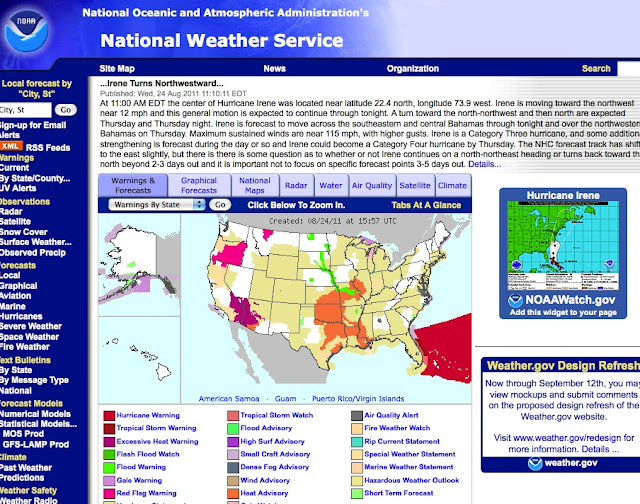10 sitios para monitorear huracanes