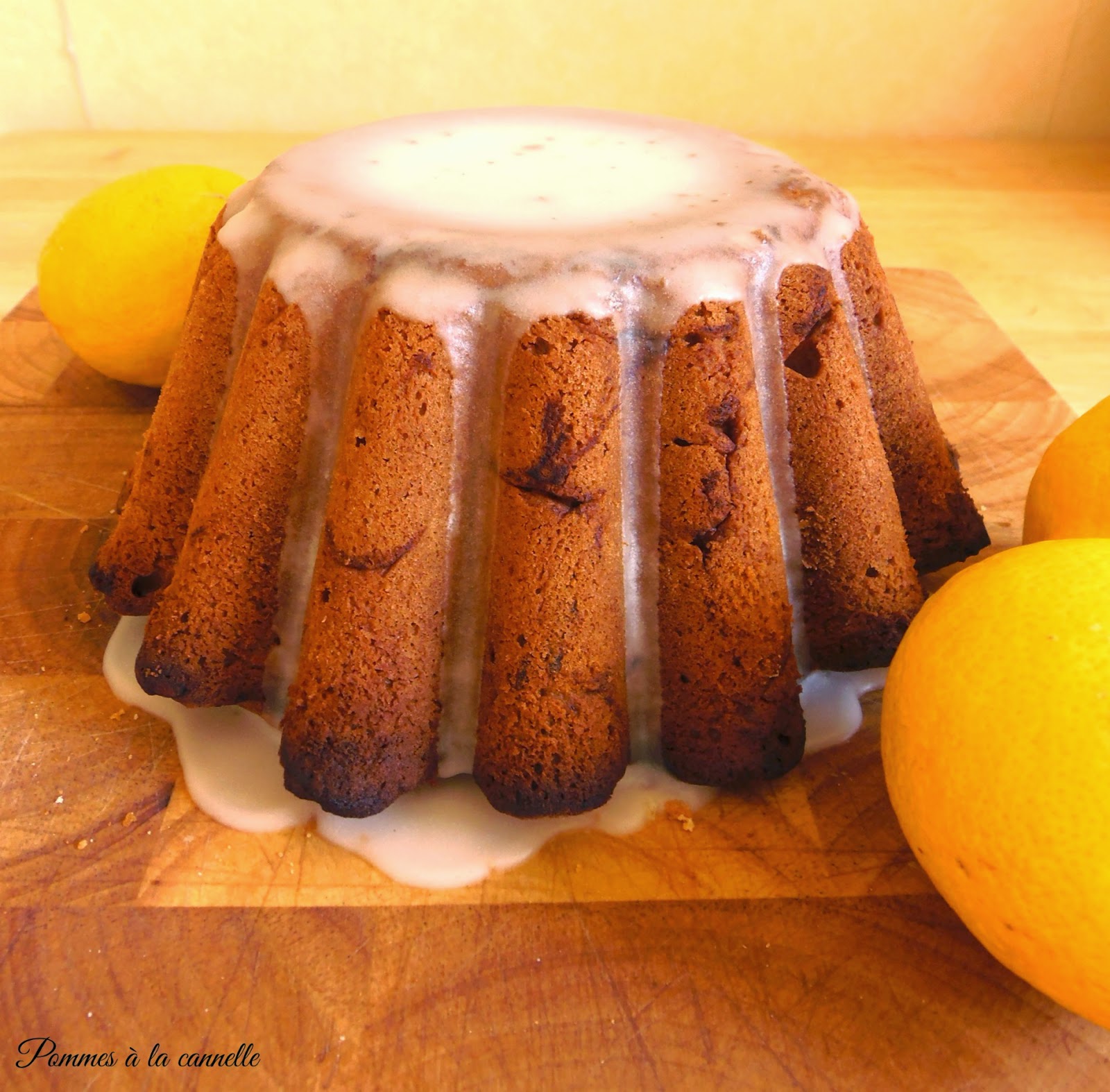 Pommes à la cannelle: Babka cytrynowa/Lemon baba