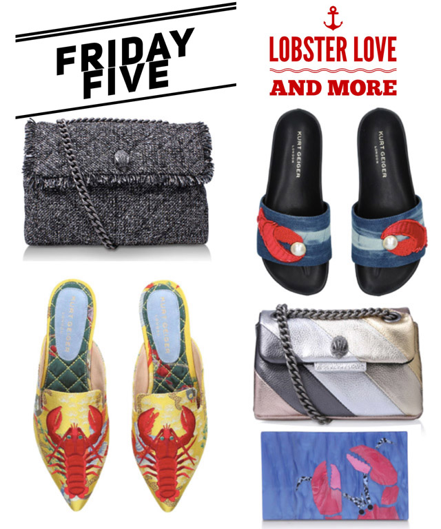 Friday Five: Lobster slides and Totes Tweed – Emily Jane Johnston