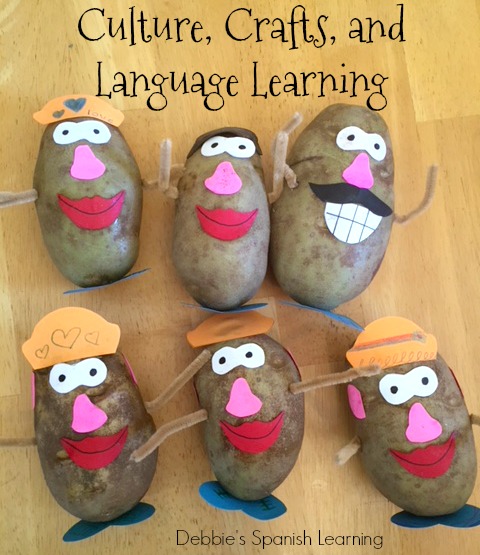 Debbie's Spanish Learning: Love Mr. Potato Head! {Teaching Body Parts ...