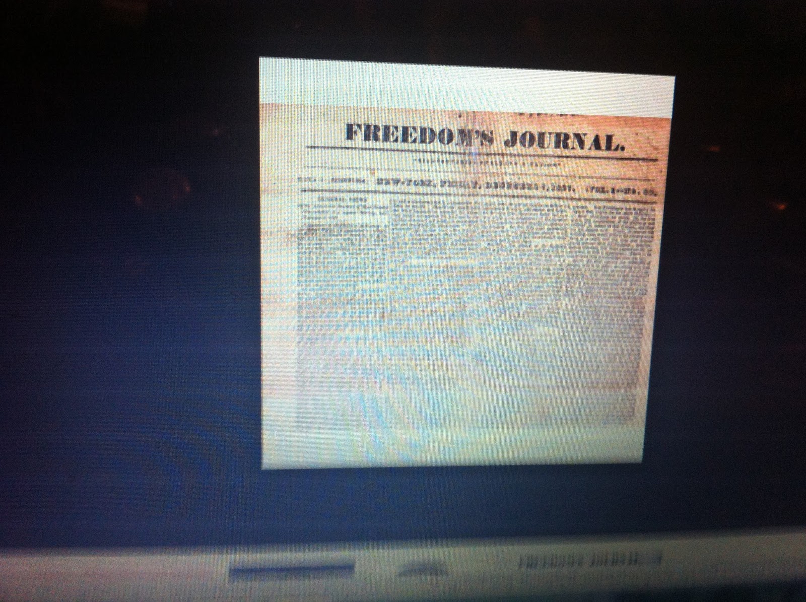 THE BLACK SOCIAL HISTORY:: BLACK SOCIAL HISTORY : FREEDOM'S JOURNAL WAS ...