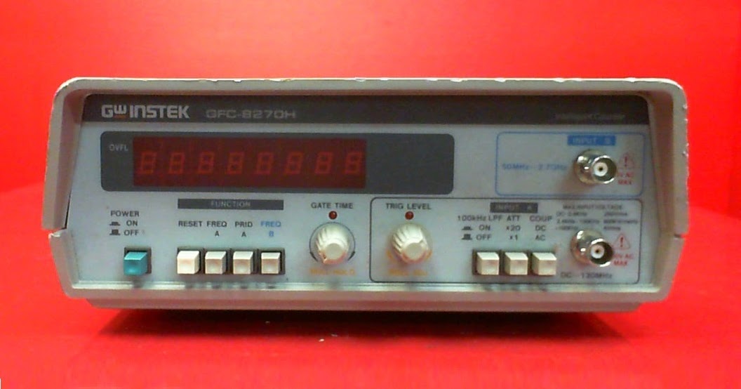 GW Instek GFC-8270H Frequency Counter | Toko Darmatek Indonesia
