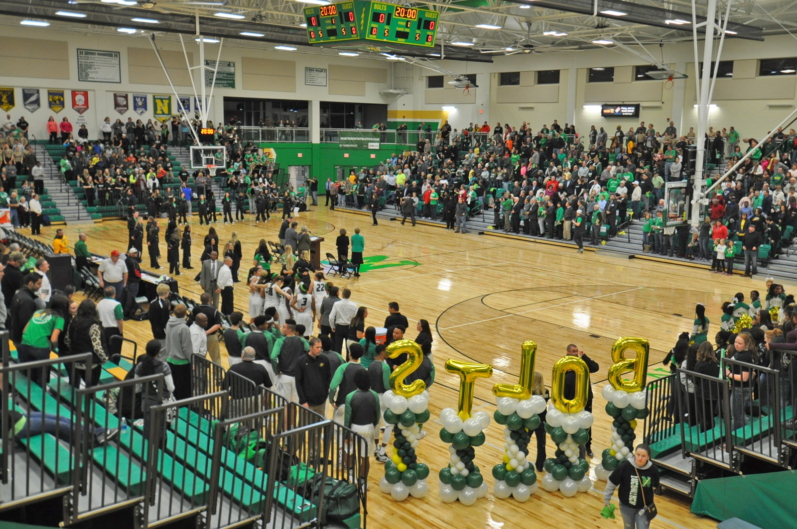 RUETSCHLE: Dedication of Northmont's 2,200 seat "Thunder Dome"