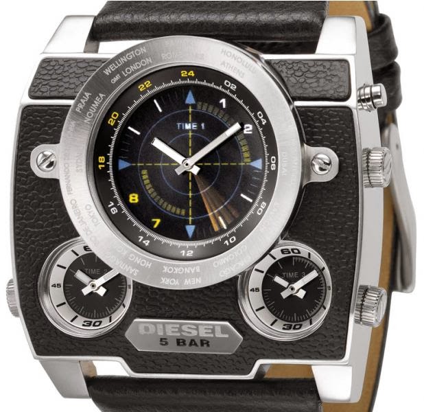 CURELE DE CEAS DIN PIELE: Curea de ceas din piele pentru Diesel DZ-1243