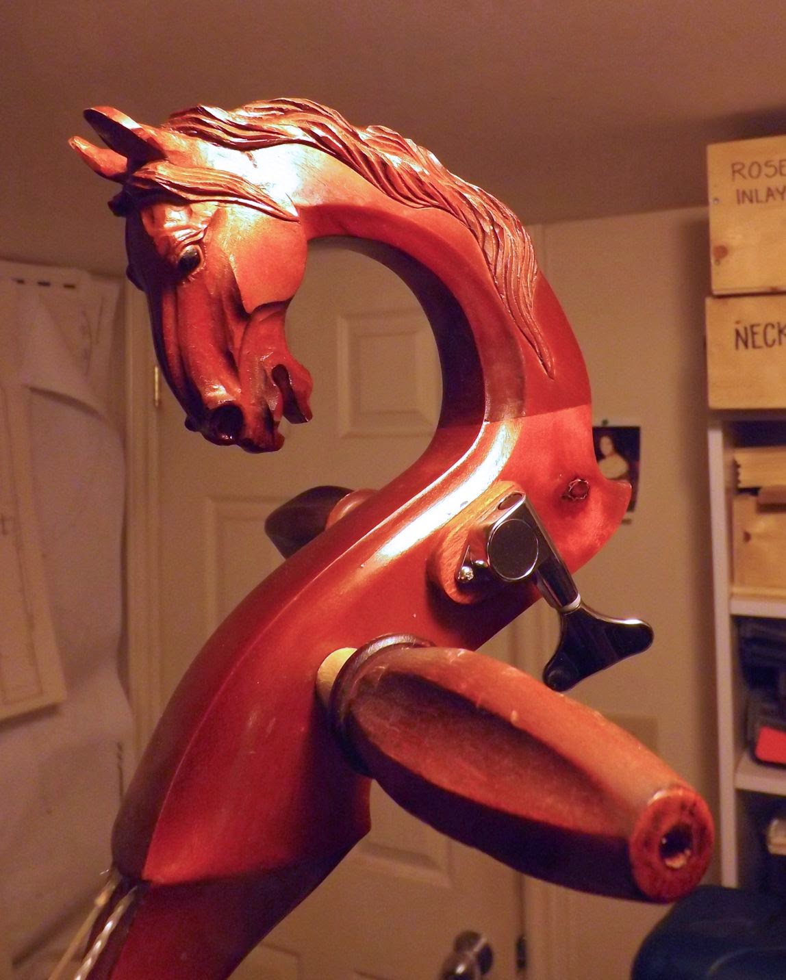 Woodford Instruments: A Morin Khuur repair.