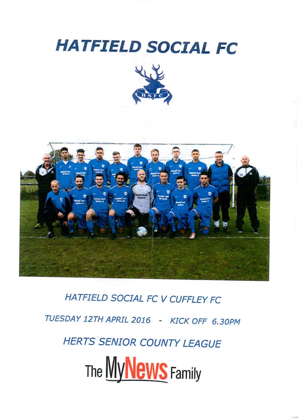 Hatfield Social v Belstone