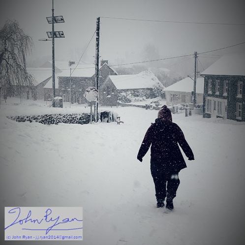 John "The Captain" Ryan: Snow Storm in Castlebridge, Wexford. (2nd ...