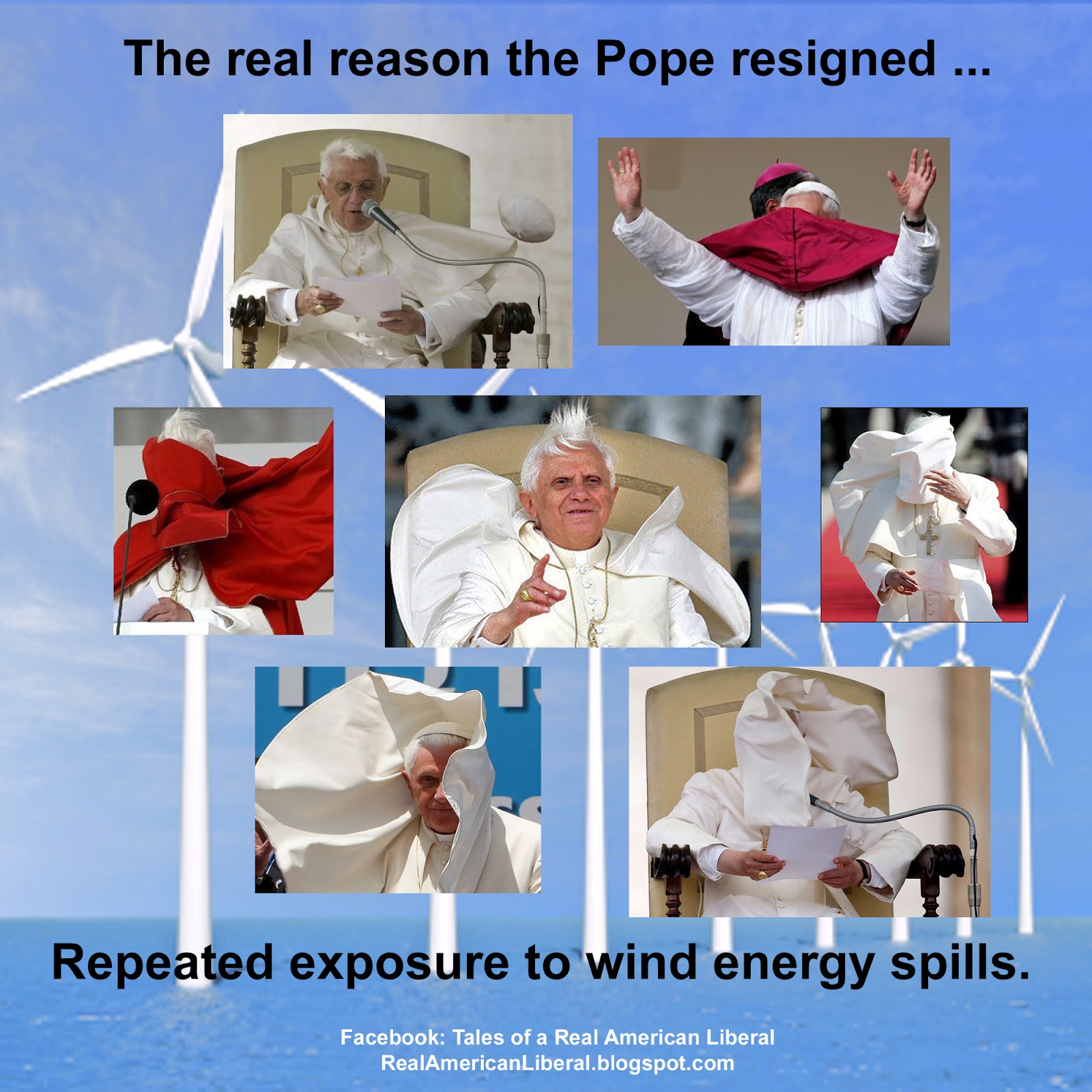 Make Common Sense Common Again: Who can resist a little Pope humor?