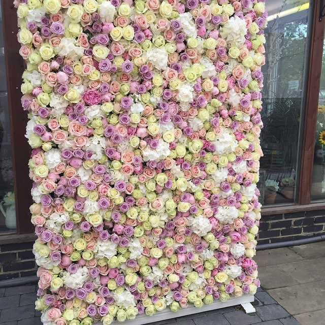 LET'S STAY: Flower Wall Ideas Floral wall Inspirations