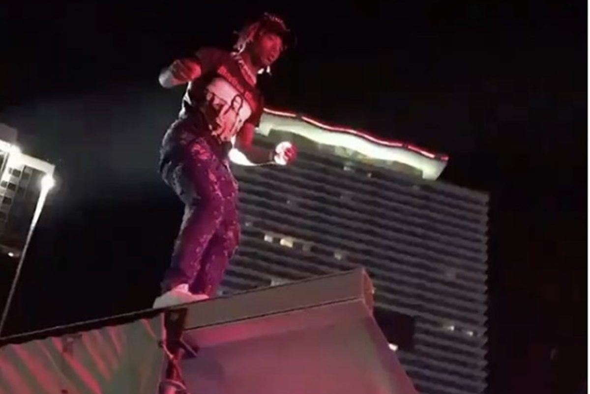 The Wrap Up Magazine: Lil Uzi Vert Does Flip Off Stage