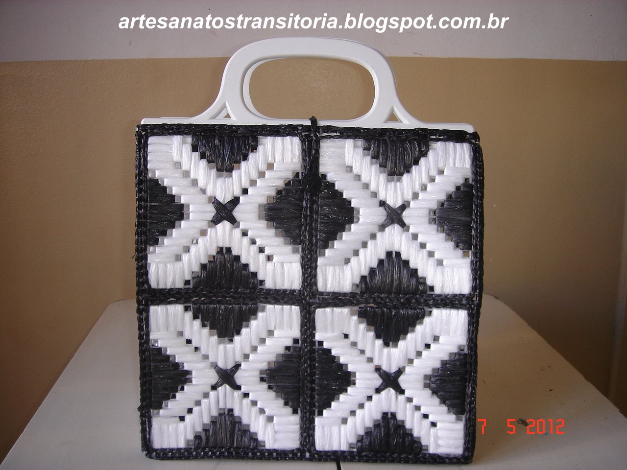 bolsa de ráfia