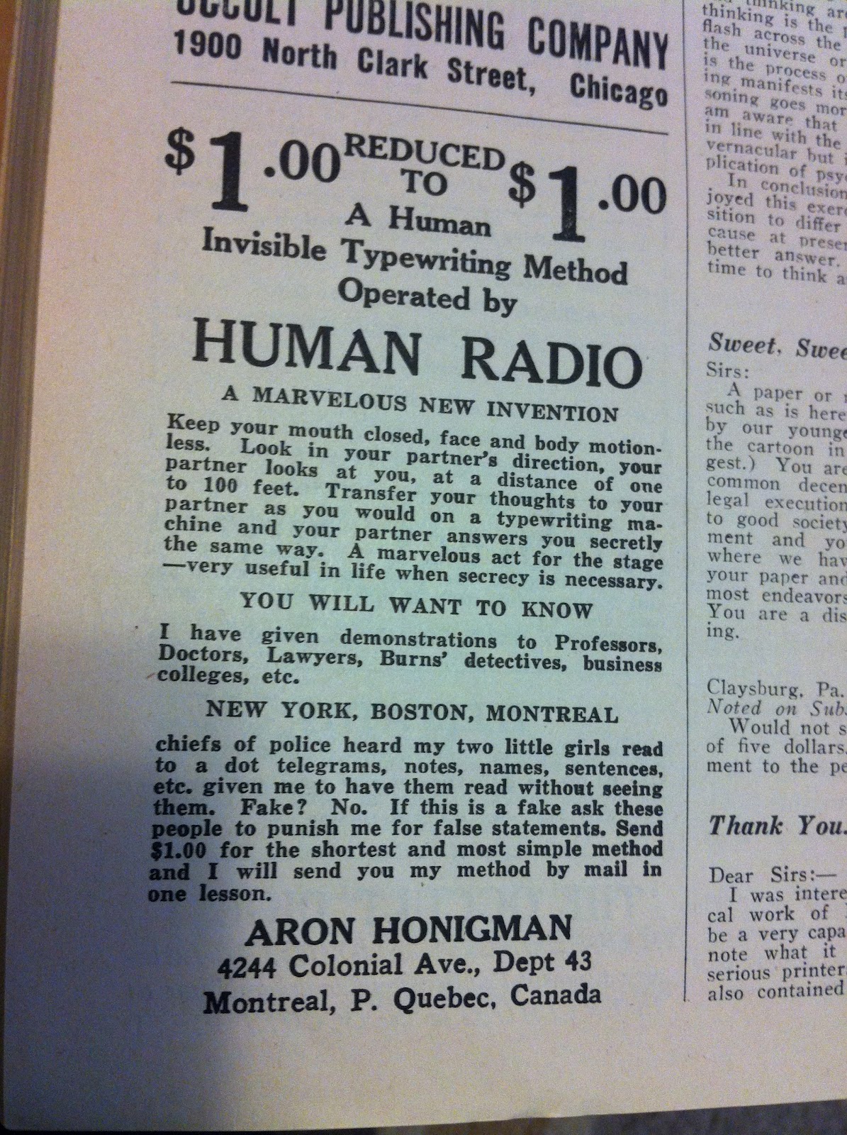 Occult Chicago: The Occult Digest