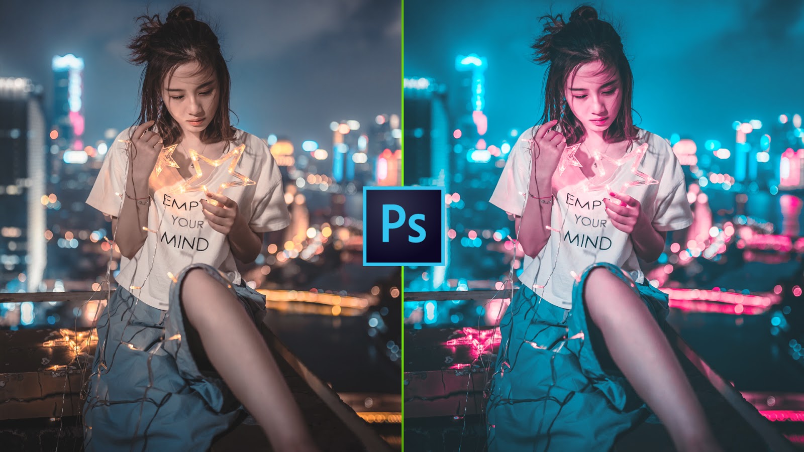 Pink And Blue Color Grading Effect In Photoshop Camera Raw Filter pink-and-blue-color-grading-effect-in-photoshop-camera-raw-filter