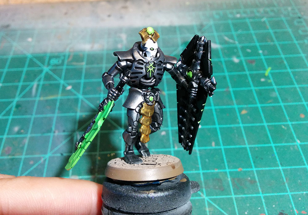 The Hammer of Wrath: WIP: Necron Lychguard