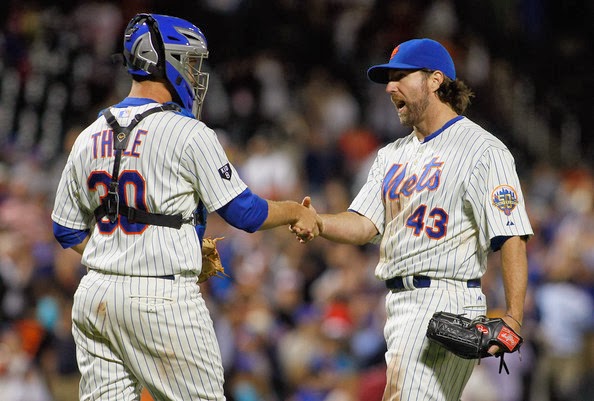 Josh Thole: The First Mets Catcher to Catch a No Hitter (2009 - 2012)