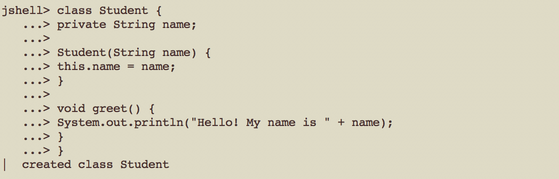 Myanmar Java User: JShell - Quick Start